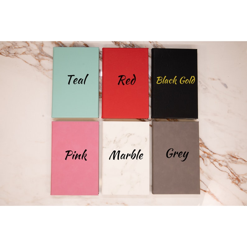 Birth Flower Journal Birth Month Flower Personalized - Etsy