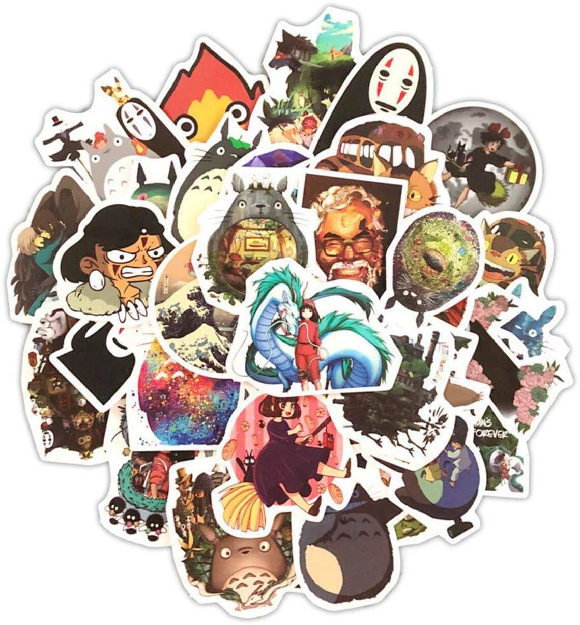 Japanese Anime Stickers Childhood Anime Stickers Fantasy - Etsy