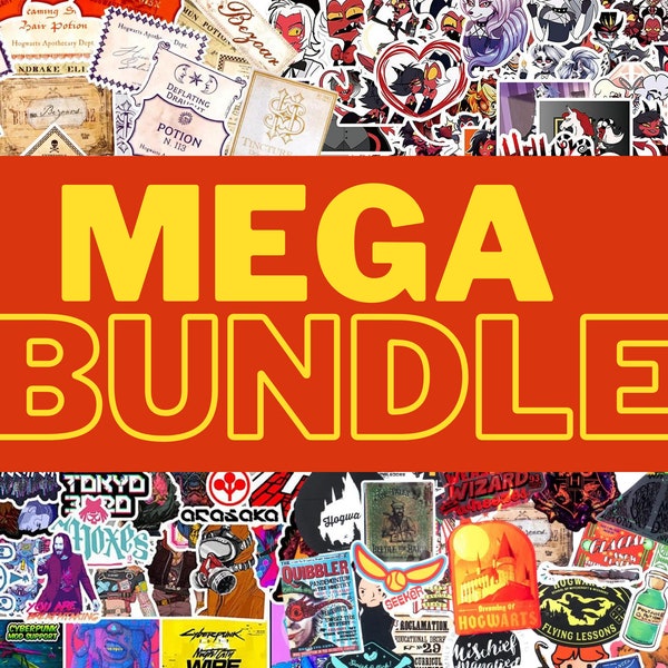 Fandom Stickers - Etsy