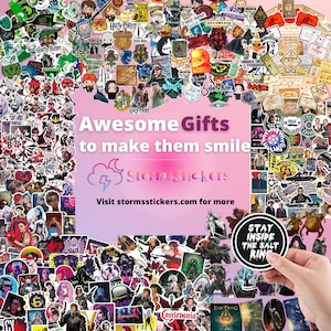 Mega Fandom Sticker Bundle 150 Stickers - Etsy