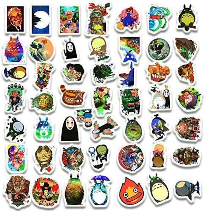 Japanese Anime Stickers Childhood Anime Stickers Fantasy - Etsy