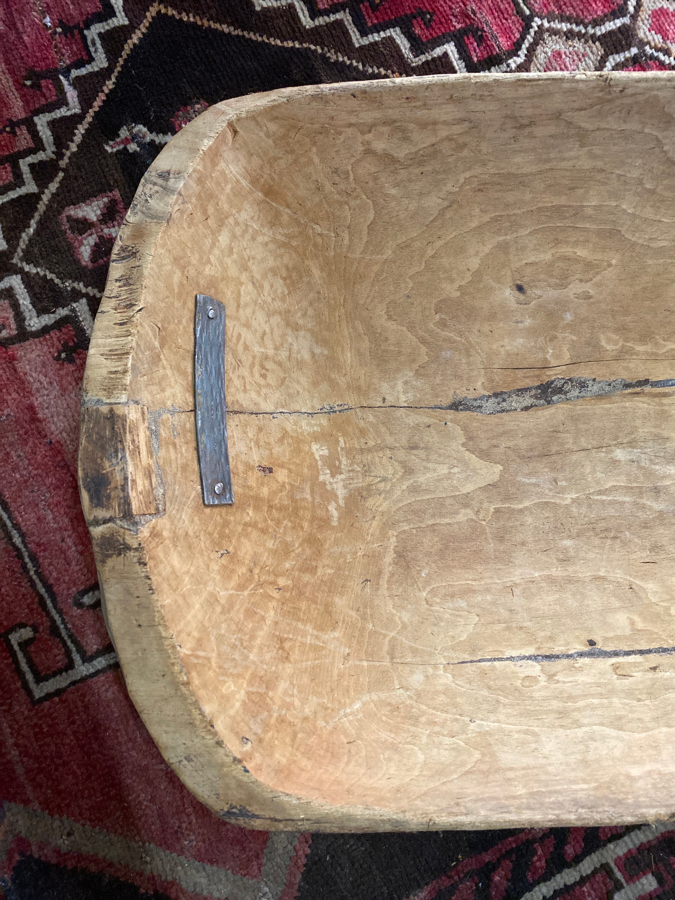 Antique XL Middle Eastern Bread Bowl/trough - Etsy