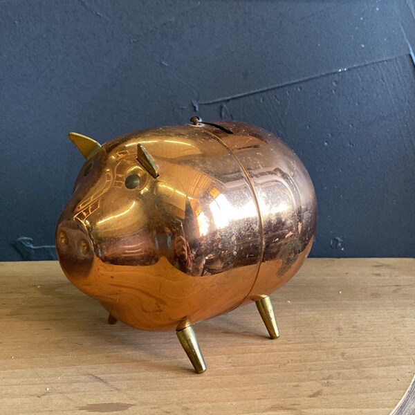 Vintage Coin Bank - Etsy