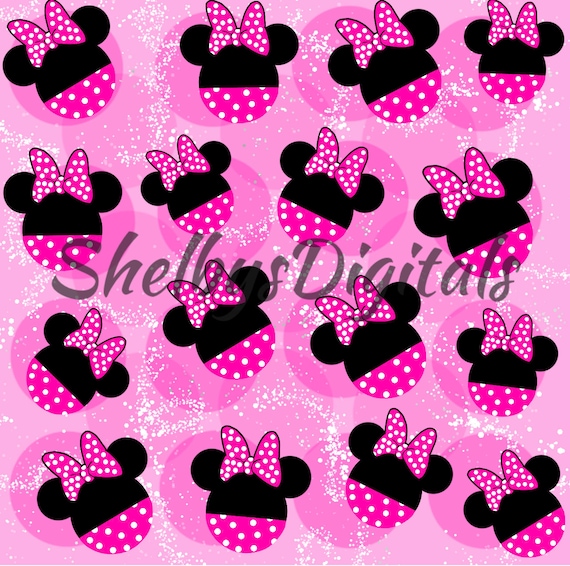 Minnie Mouse Seamless File - Etsy
