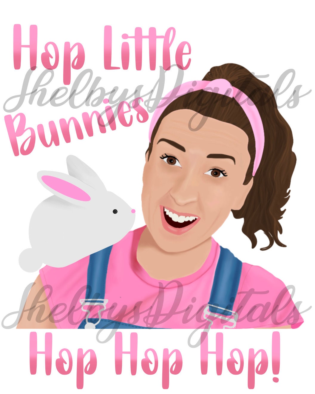 Hop Little Bunnies Ms Rachel Sublimation - Etsy