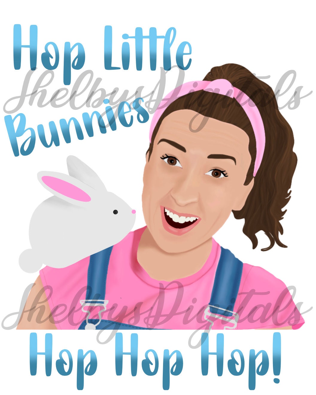 Hop Little Bunnies Ms Rachel Sublimation - Etsy