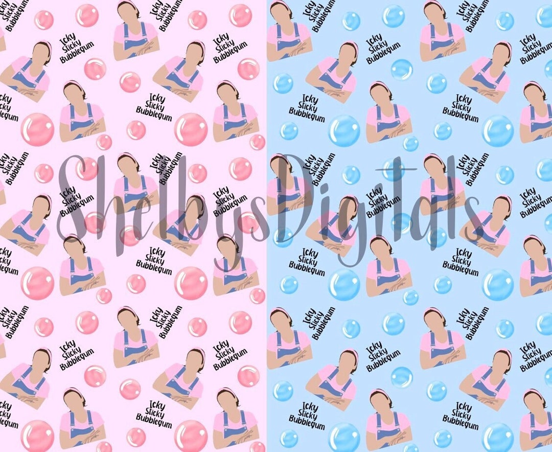 Ms Rachel Icky Sticky Bubblegum Seamless File - Etsy