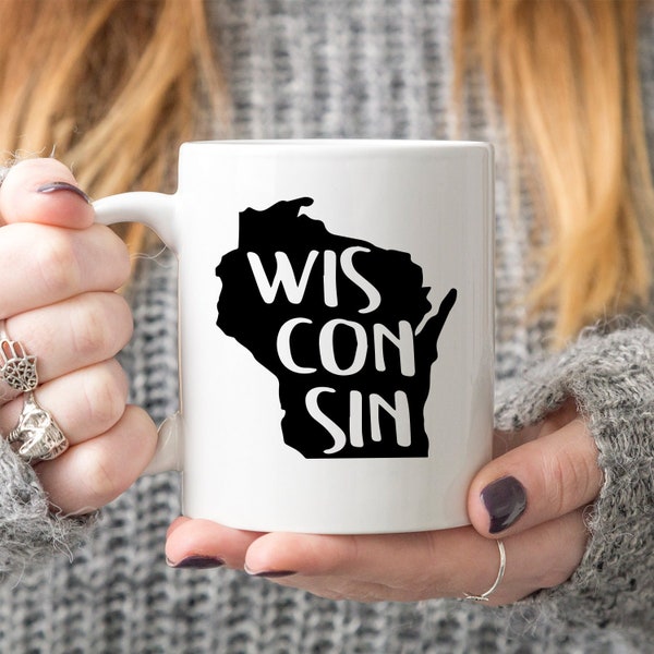 Wisconsin Coffee Mug - Etsy
