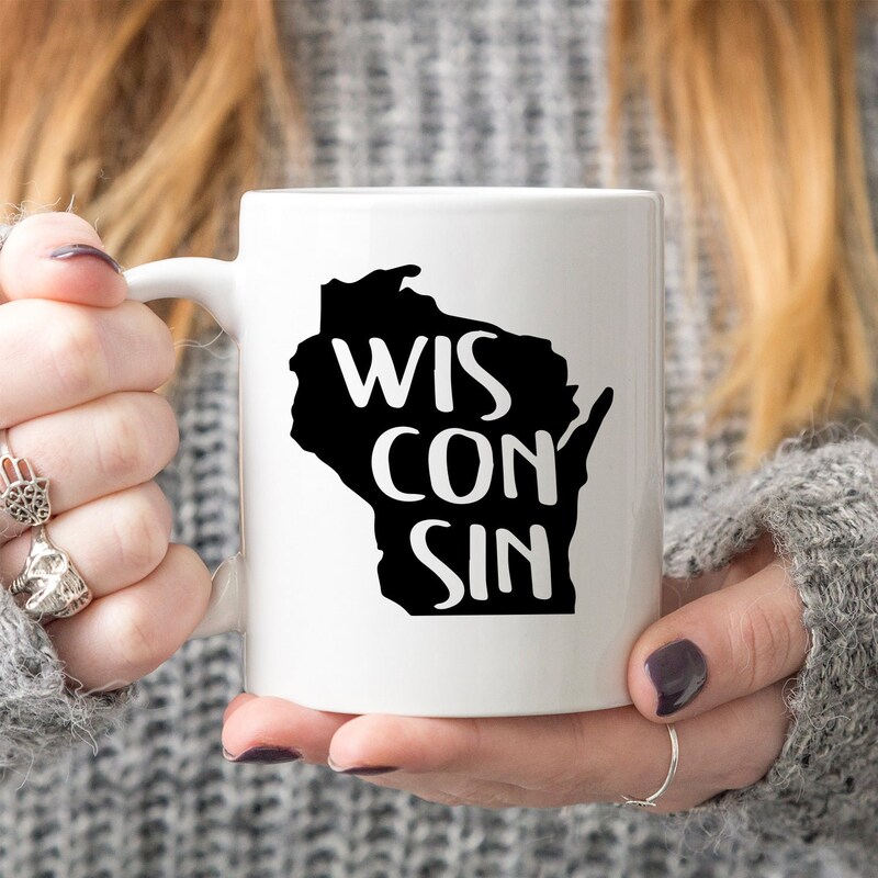 Wisconsin Coffee Mug - Etsy