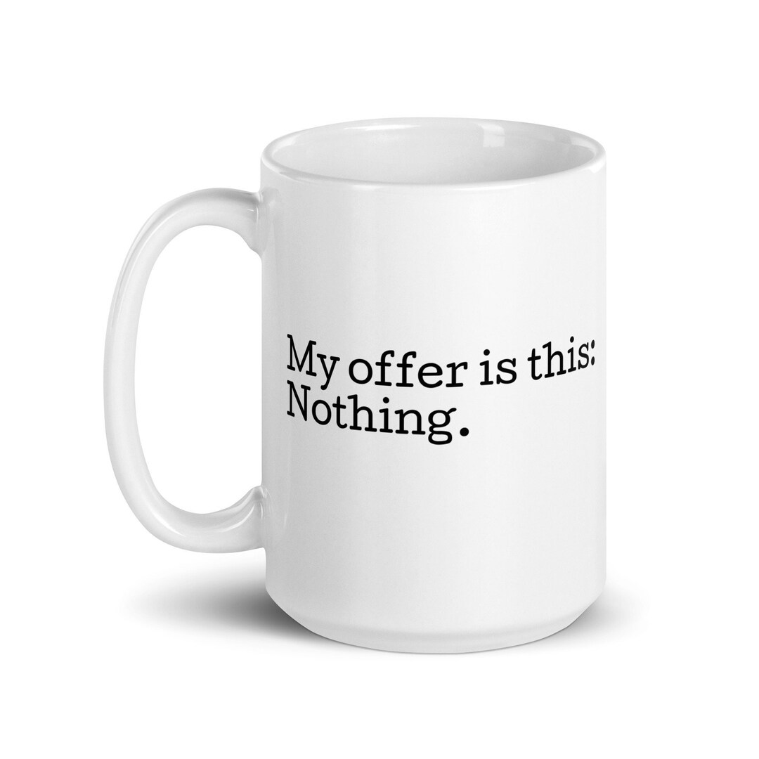 The Godfather Movie Coffee Mug, Godfather Quote Coffee Mug, Godfather ...