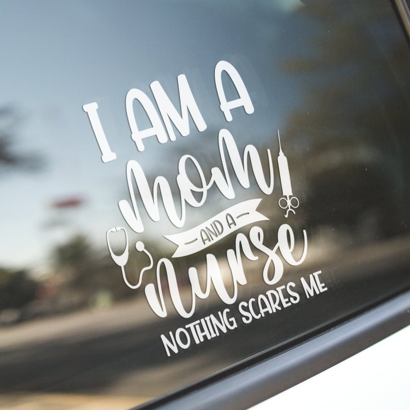 Nurse Vinyl Decal - Etsy