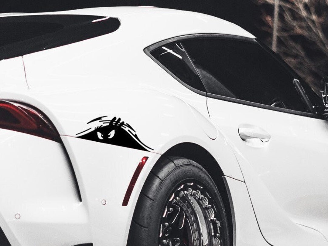 Fun Peeking Monster Decal Vinyl Decal Car Vinyl Decal - Etsy