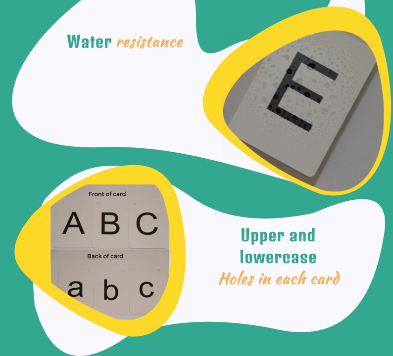 Black and White Alphabet Letter Flash Cards (high Quality) - Etsy