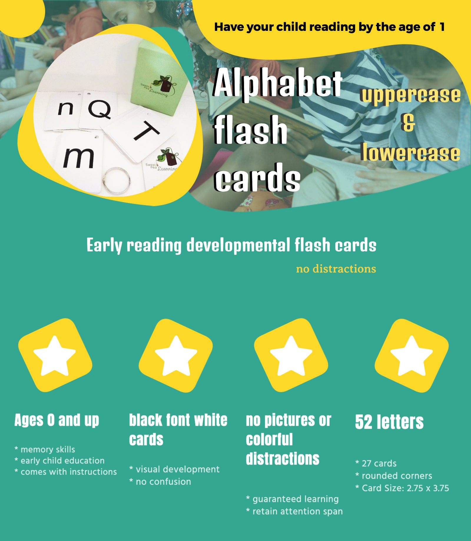 Black and White Alphabet Letter Flash Cards (high Quality) - Etsy