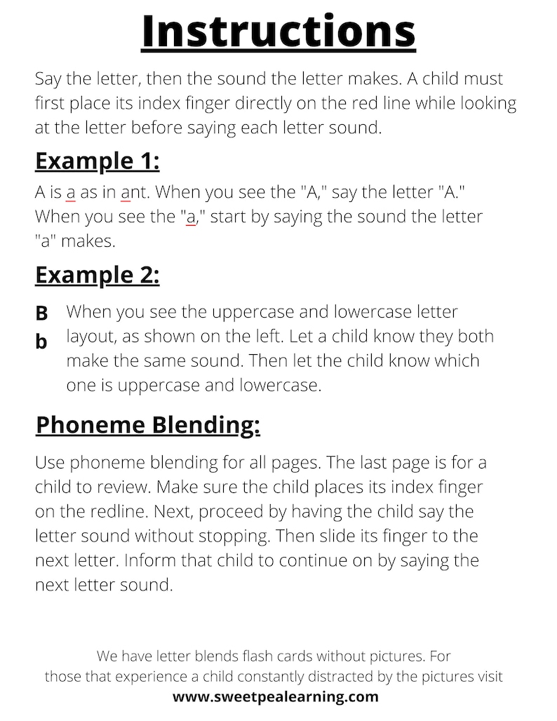 ABC Alphabet Book Phonics Reading (CVC Letter Blends) - Etsy