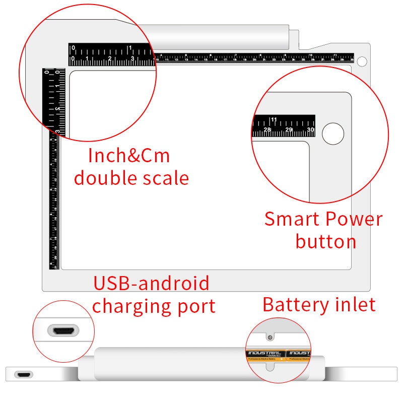 Electronic Letter Tracing and Picture Drawing LED Light Pad - Etsy