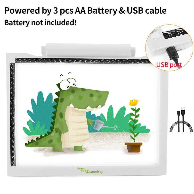 Electronic Letter Tracing and Picture Drawing LED Light Pad - Etsy