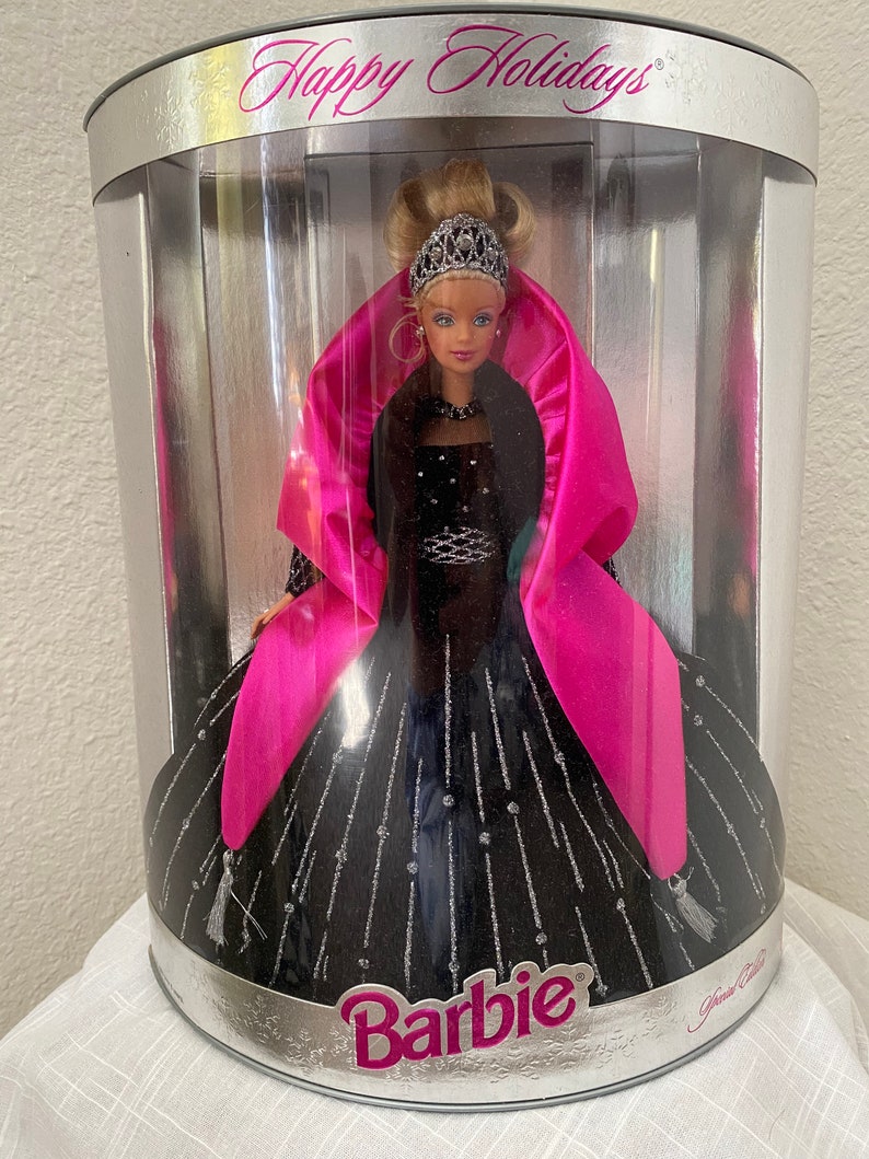 1998 Happy Holiday Barbie - Etsy