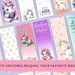 Unicorn Printable Bookmarks - the Perfect Gift for Girls, a My Little ...