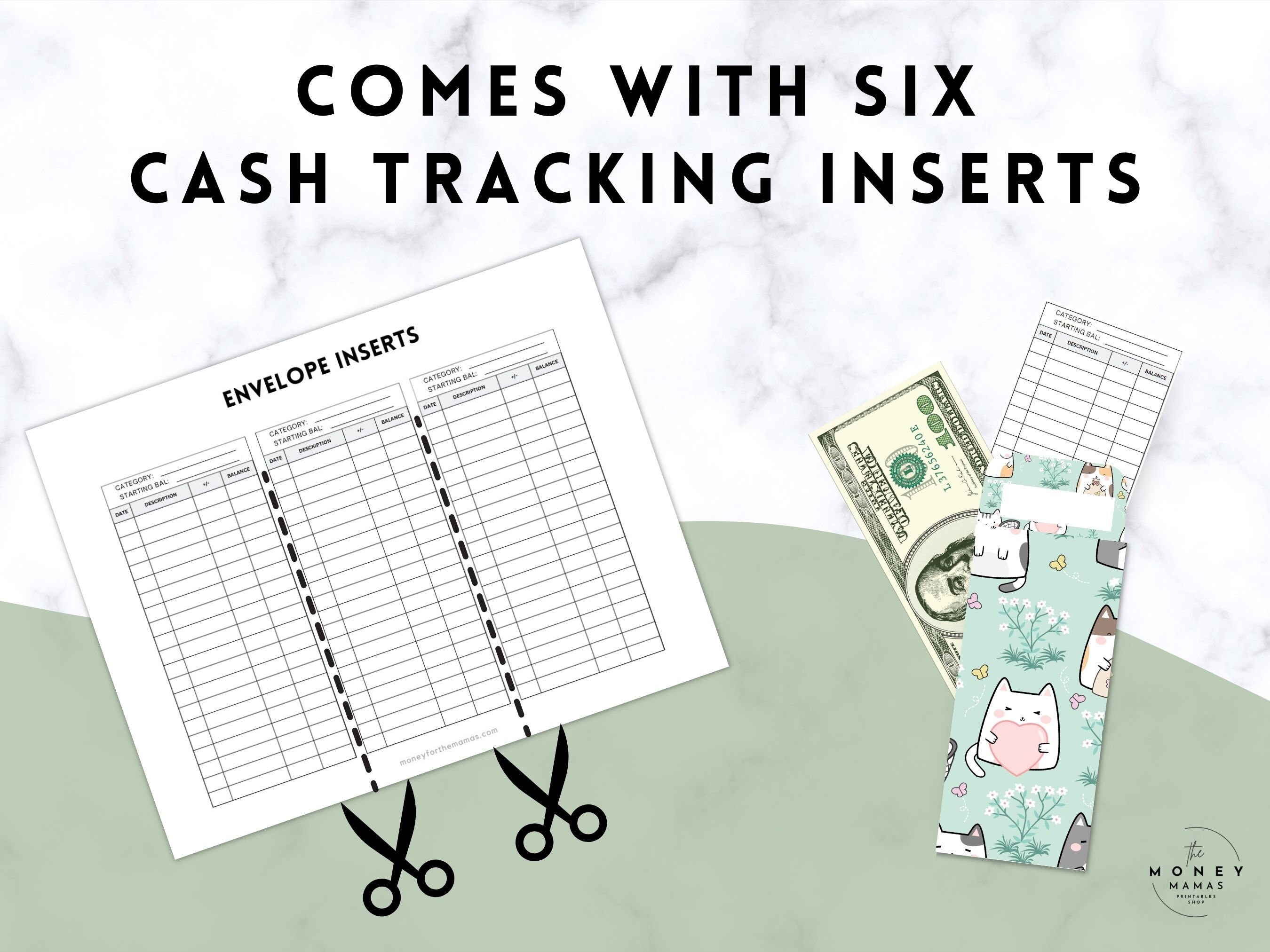 Cash Stuffing Envelopes Cash Envelopes Printable for Budgeting, Money ...