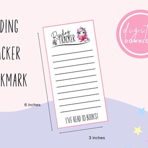 Unicorn Printable Bookmarks - the Perfect Gift for Girls, a My Little ...