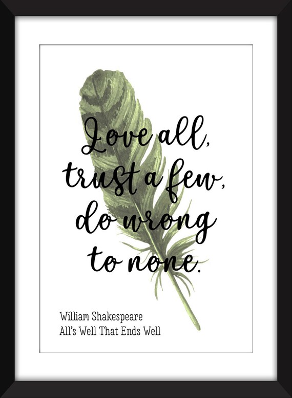 William Shakespeare Trust Quotes