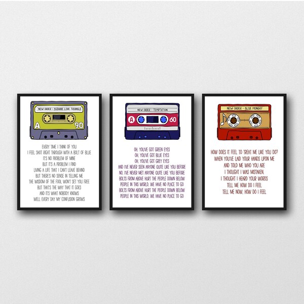 New Order Poster - Etsy