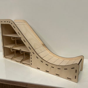 Car Racetrack Toy Ramp for Toddler | Personalised Boy Birthday Gift ...