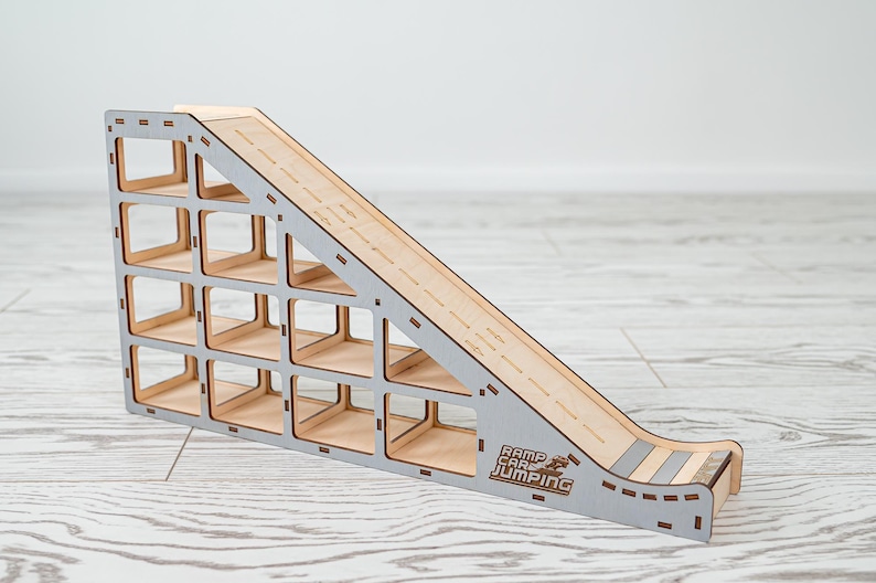 Car Race Track Toy for Toddler Trampoline and Auto Garage Toy ...