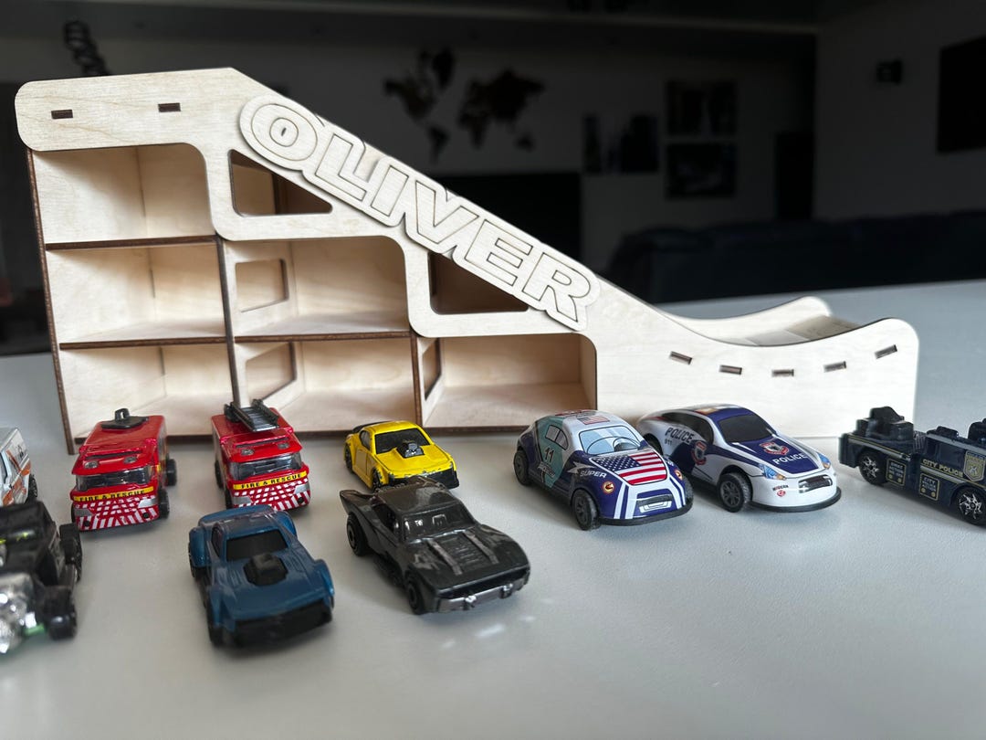 Mini Racetrack Ramp | Toddler Race Track | Personalised Toddler ...