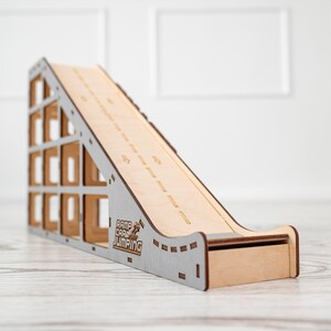 Car Race Track Toy for Toddler | Trampoline and Auto Garage Toy ...