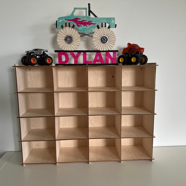 Monster Truck Shelf Case - Etsy
