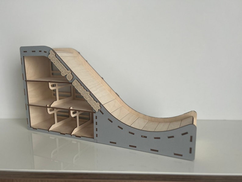 Car Racetrack Toy Ramp for Toddler Personalised Boy Birthday Gift ...