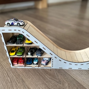 Car Racetrack Toy Ramp for Toddler | Personalised Boy Birthday Gift ...