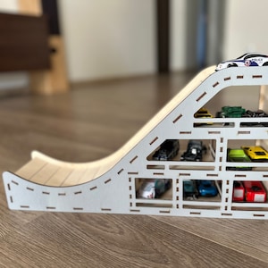 Car Racetrack Toy Ramp for Toddler | Personalised Boy Birthday Gift ...