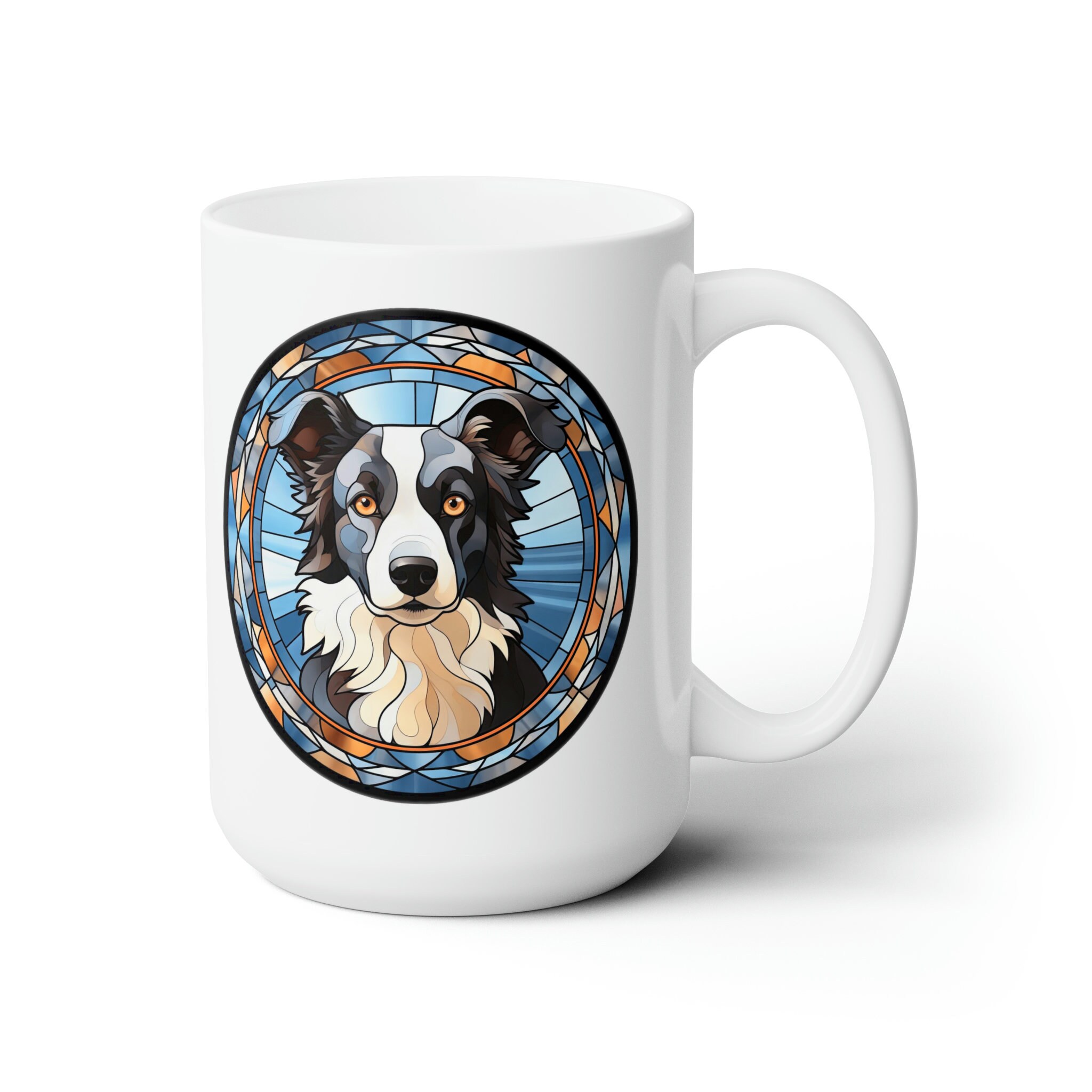Ceramic Mug 15oz Dog Mom Gift Border Collie - Etsy