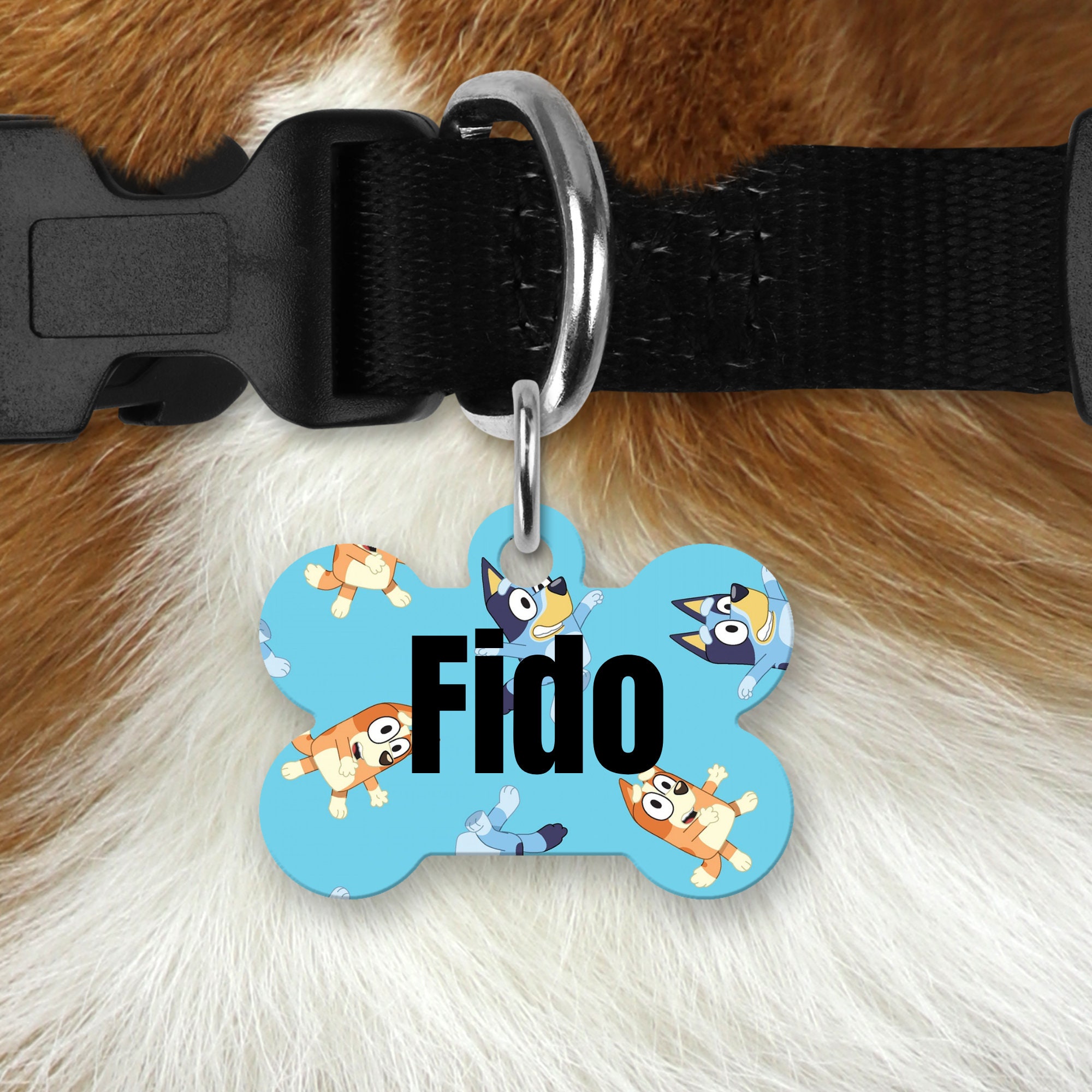 Bluey Dog Tag - Etsy