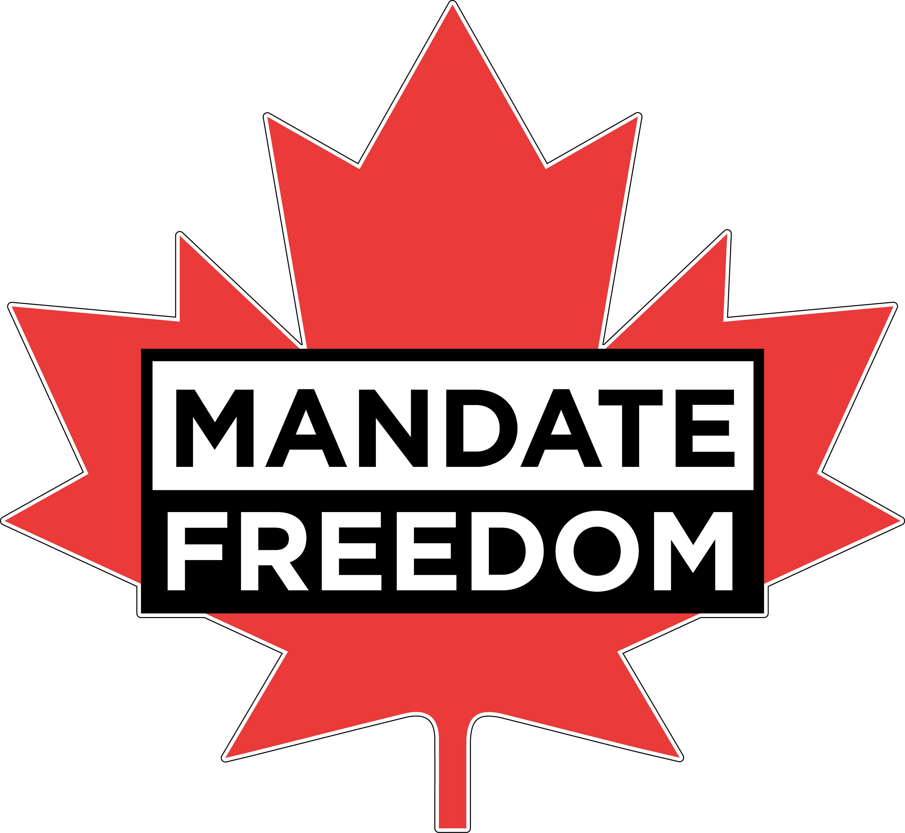 MANDATE FREEDOM Vinyl guaranteed Car Decal Bumper