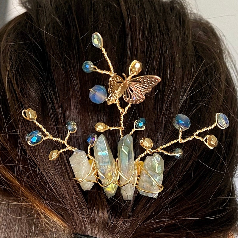 Butterfly Hair Comb - Etsy