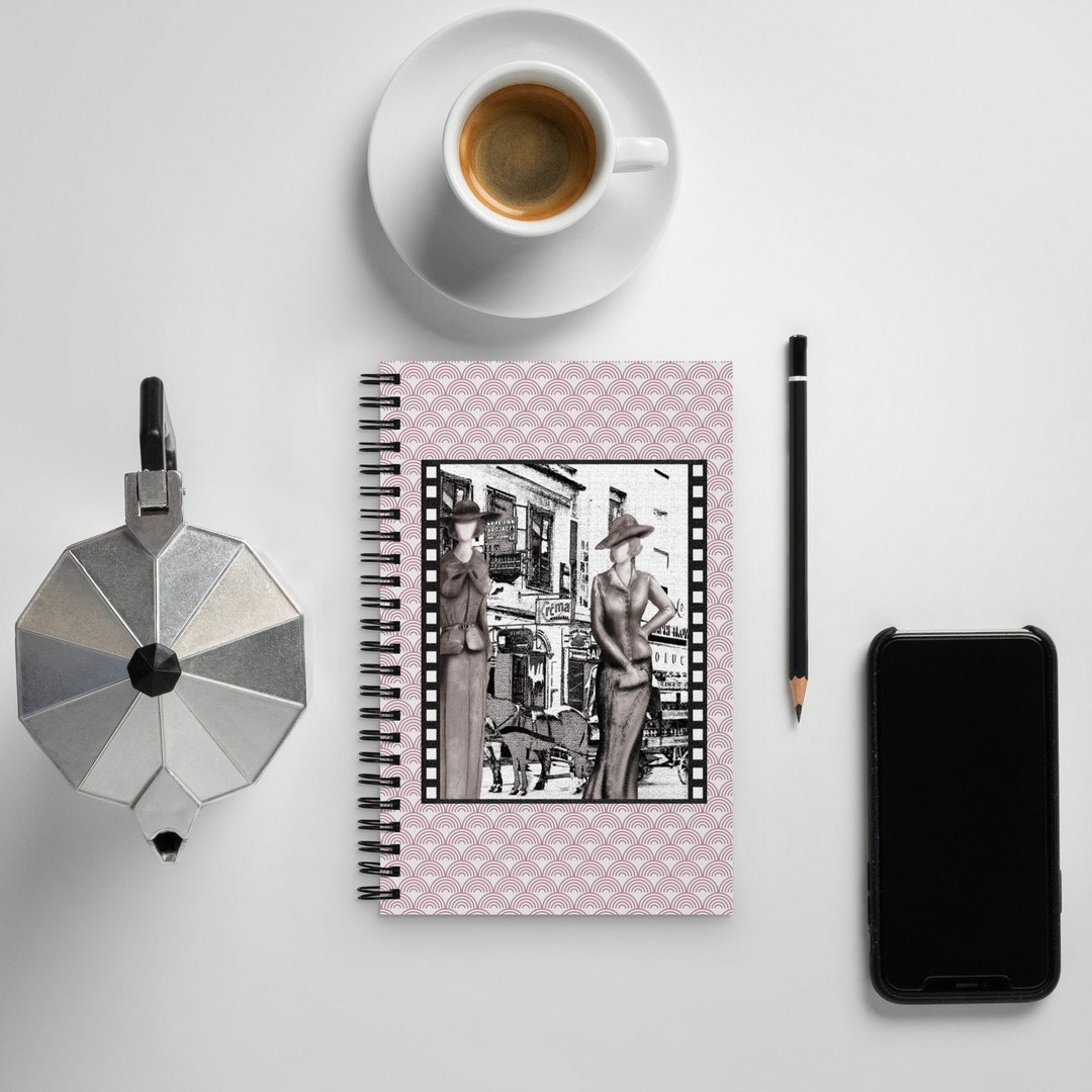 Vintage Royalty Ladies Spiral Notebook 5.5x8.5 Inch - Etsy