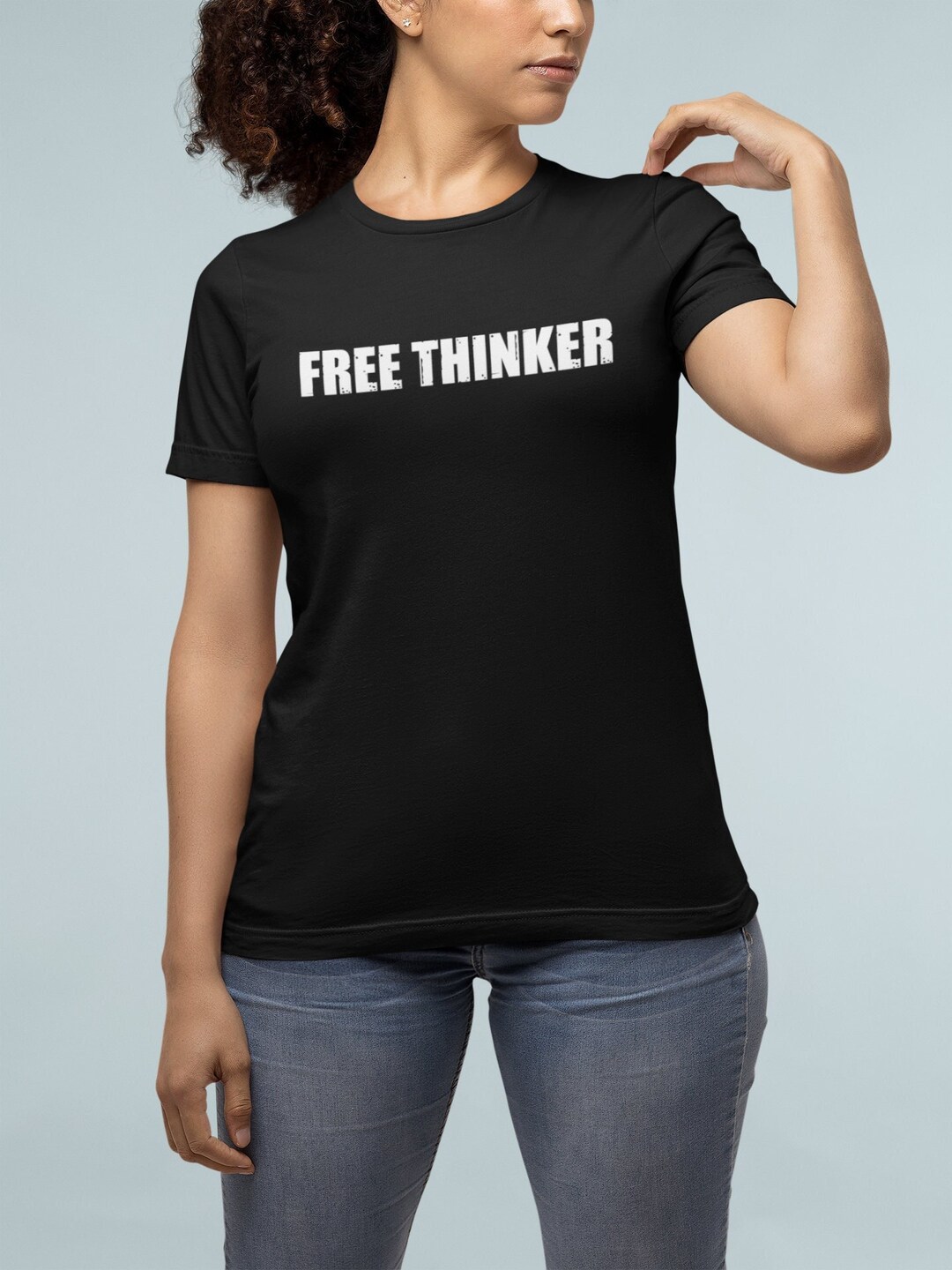Free Thinker Shirt Chris Webby First Amendment Tee Freedom - Etsy