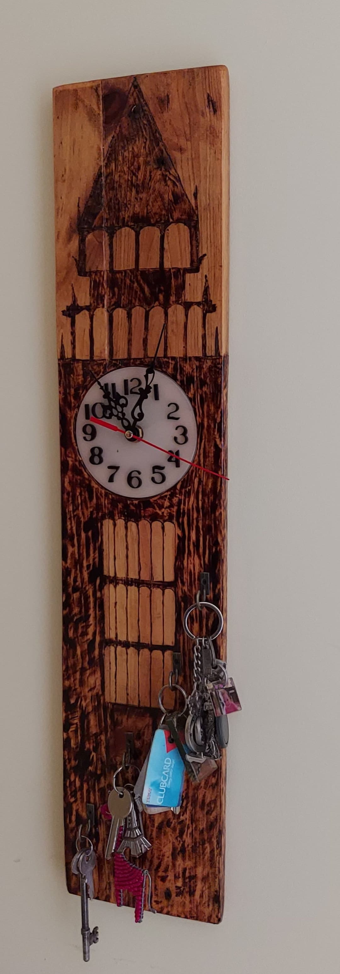 Big Ben Clock and Keychain Board - Etsy