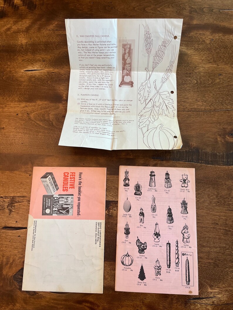 Vintage - How to Make Your Own Festive Candles With Parowax - Sohio ...