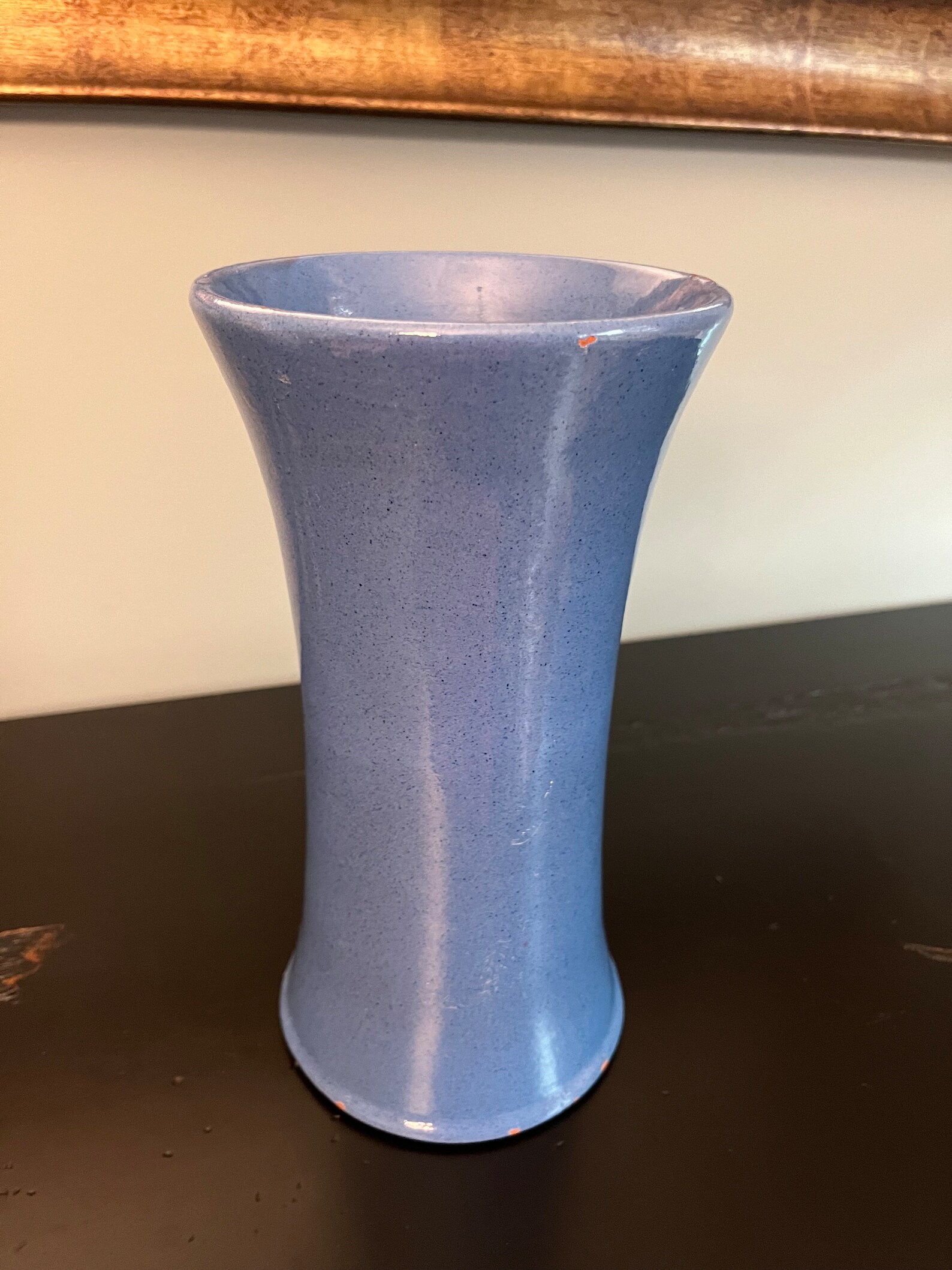 Peters and Reed Pottery Vase - Wilse Blue, High Gloss Glaze. 1921-1926 ...