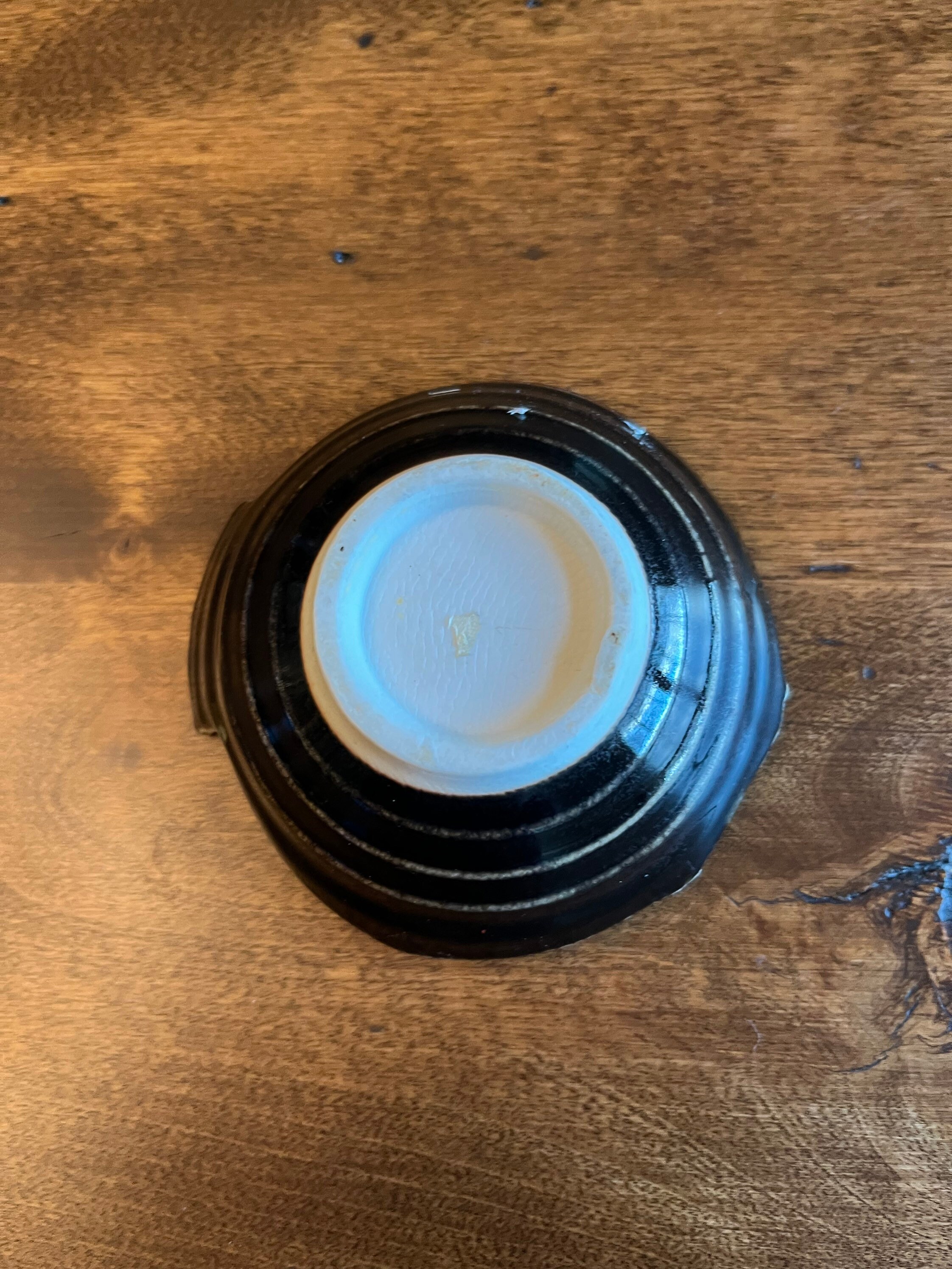 Vintage Hand Painted Ceramic Fish Trinket Jar / Bowl Great | Etsy