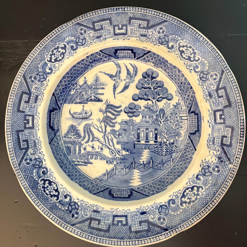 Blue Willow China - Etsy