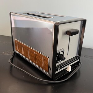 Vintage 1960's, General Electric, Toaster, Vintage Kitchen Decor, Old ...