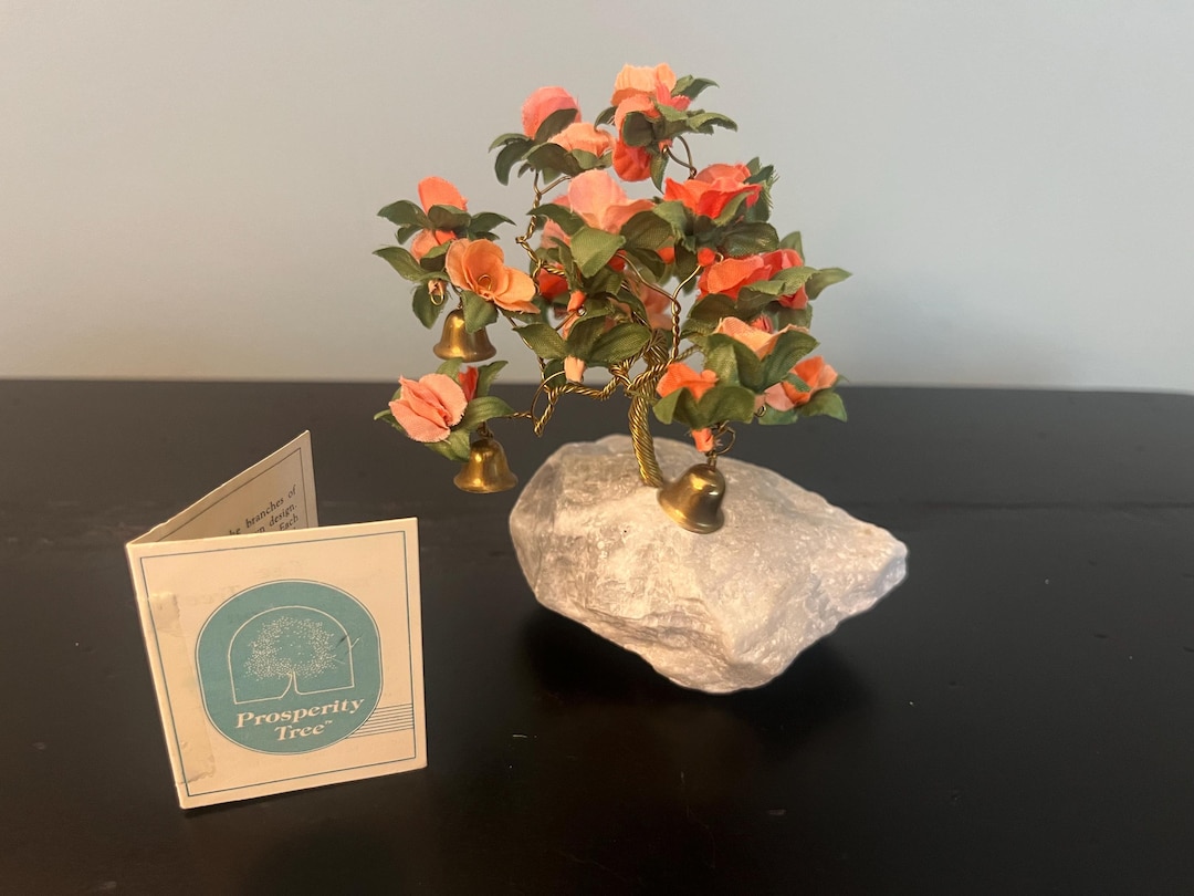Vintage Prosperity Tree - Bells in a Tree Happiness and Good Fortune ...