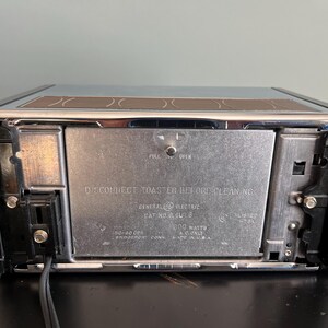 Vintage 1960's, General Electric, Toaster, Vintage Kitchen Decor, Old ...