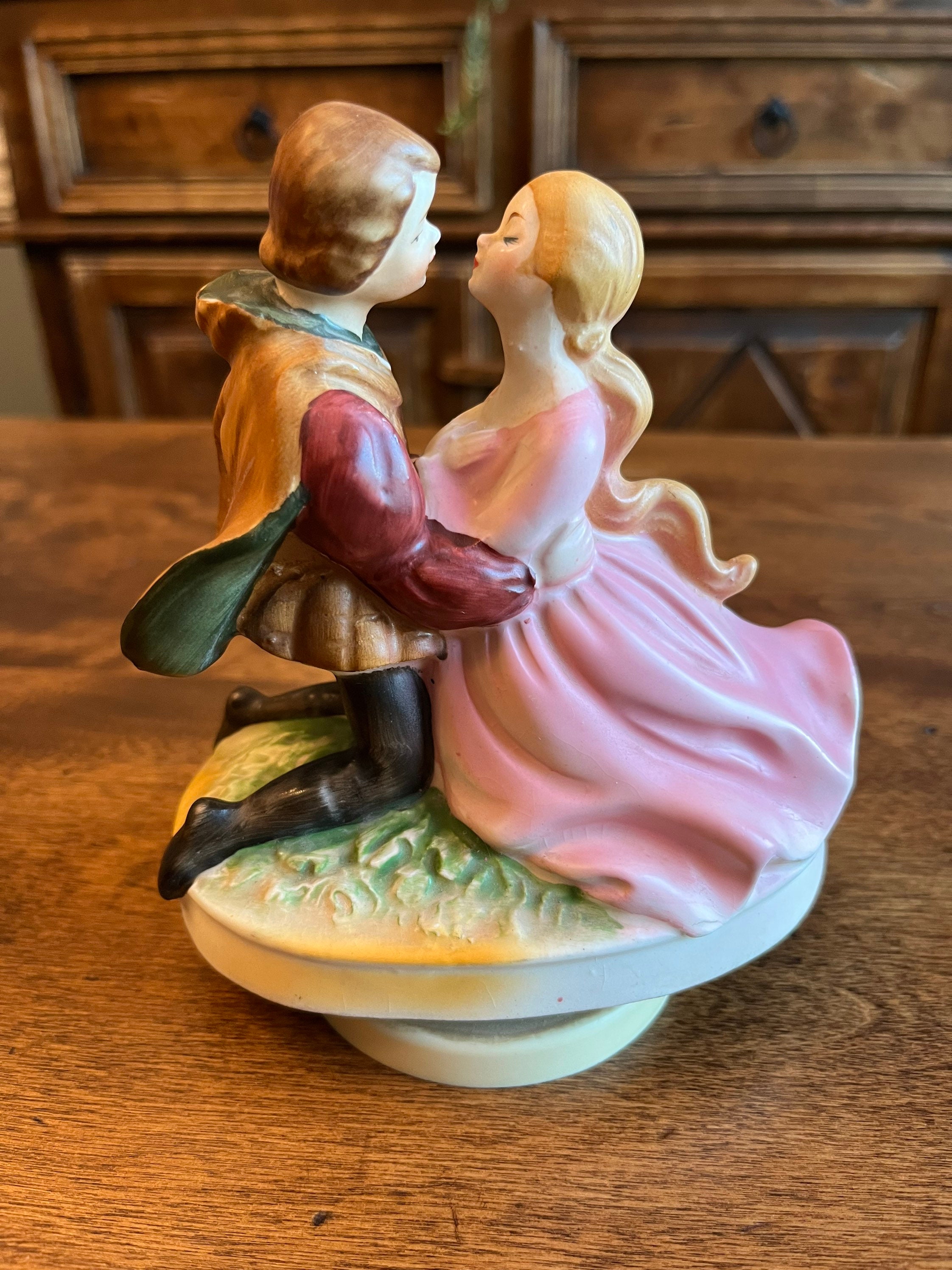 Vintage Chadwick Miller Rotating Sankyo Music Box Porcelain - Etsy